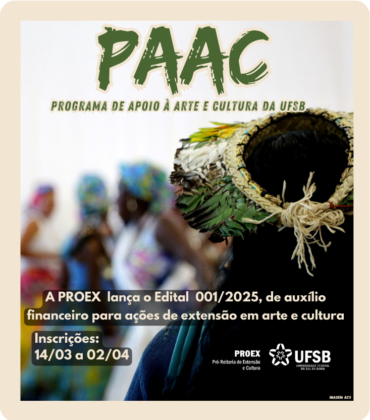 PROEX lança edital para projetos de arte e cultura